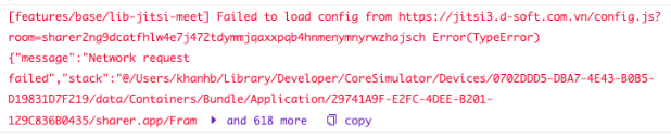 Failed Load File Config Jitsimeet On Android And Ios · Issue 390 · Skrafftreact Native Jitsi