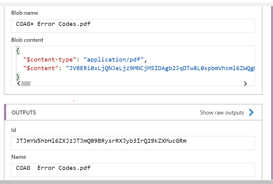 Create Blob Action Replaces Special Characters with Spaces · Issue #834 · Azure/logicapps · GitHub