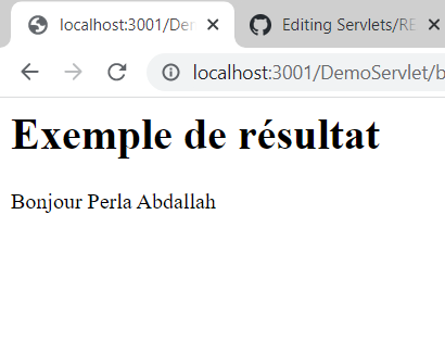 GitHub - perla2000/Servlets: Le but de ce projet est d'écrire un programme Java déployé côté ...