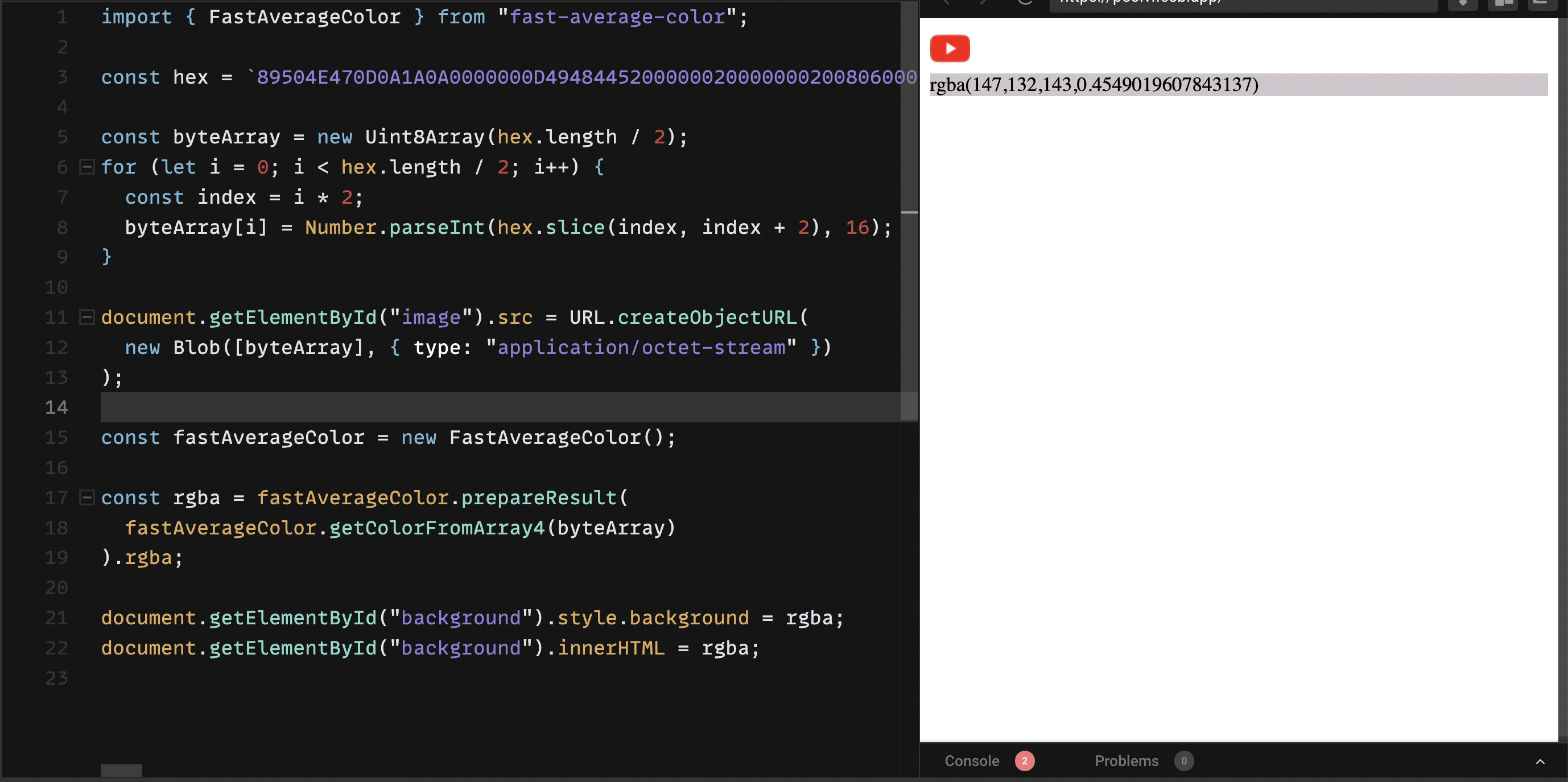 getColorFromArray4() returns gray color for a red image · Issue #99 · fast-average-color/fast ...