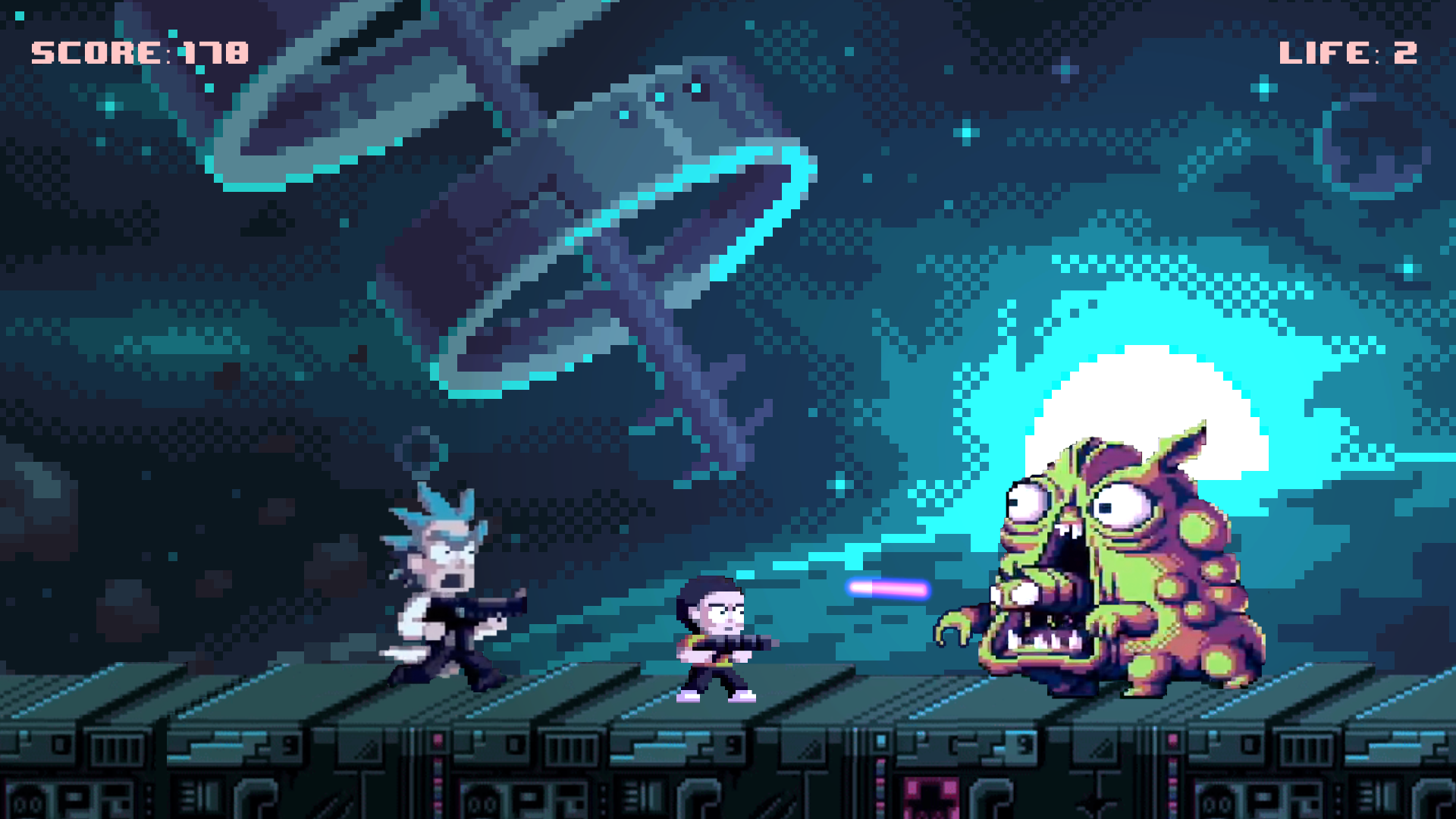 GitHub - KushagraNagar/RickandMortyFanGame: A simple Rick and Morty fan ...