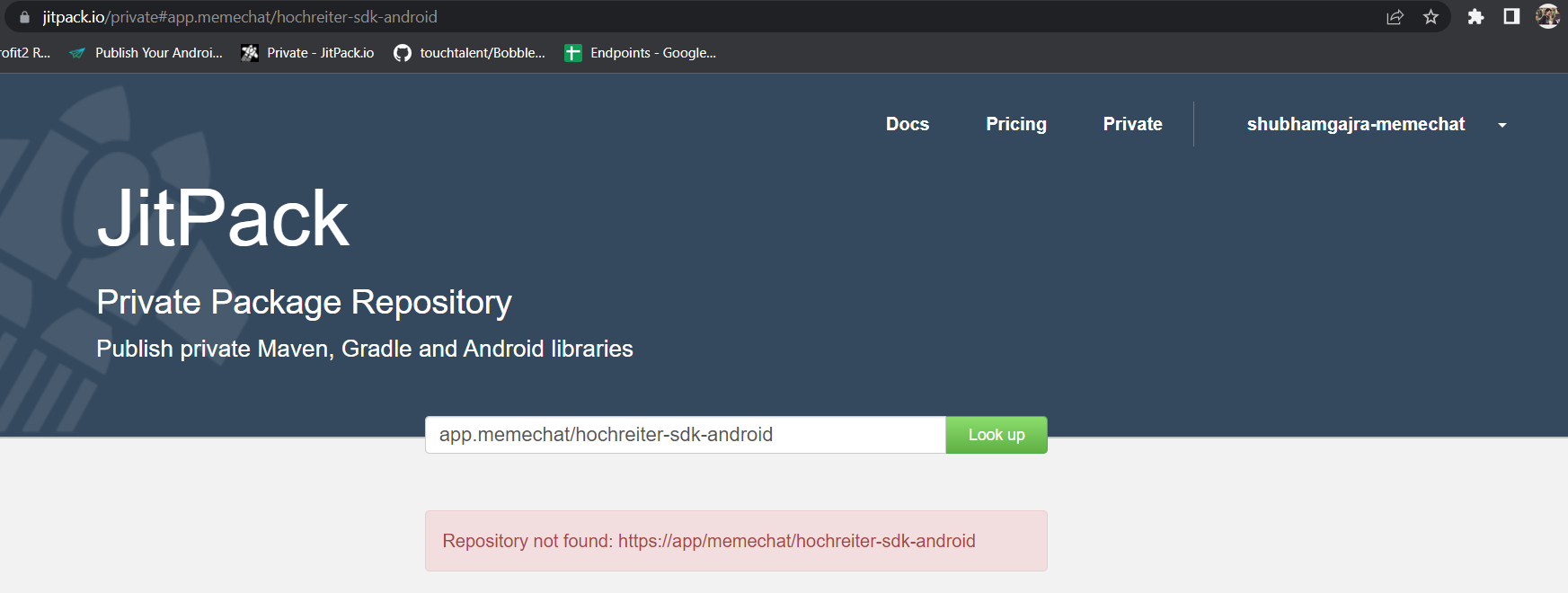 Custom Domain Not Working · Issue 5525 · Jitpack · Github 