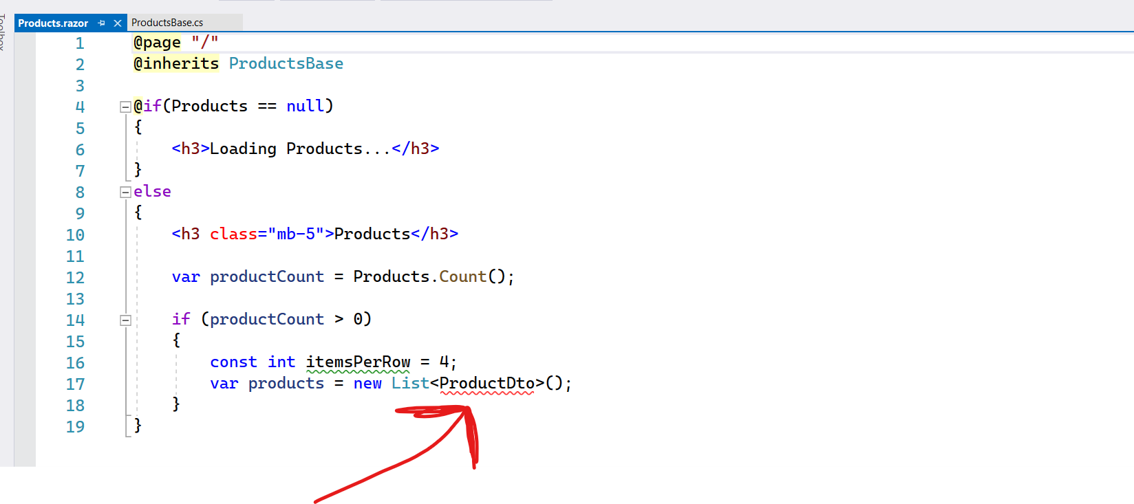 Let's bring in the namespace of our ProductDto not Working! · Issue #1 ...