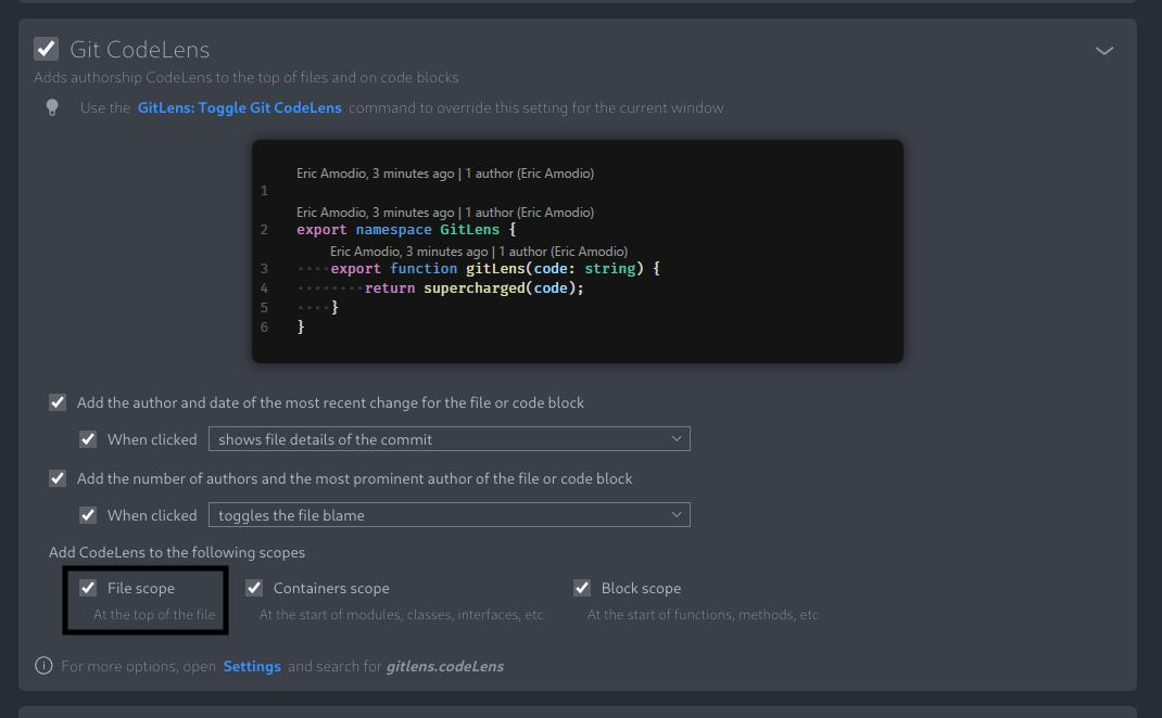 CodeLens buggy when trying to edit new file with 'File Scope' option turned on · Issue #1850 ...