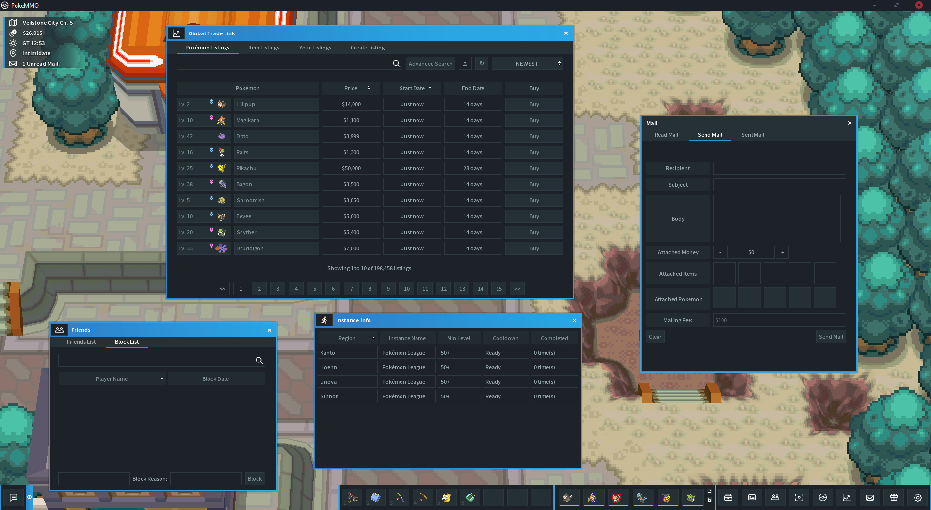 GitHub - ssjshields/archetype: Custom user interface for the online video game PokeMMO. Features ...