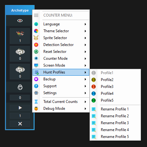 GitHub - ssjshields/archetype-counter: PowerShell WinForm script for ...