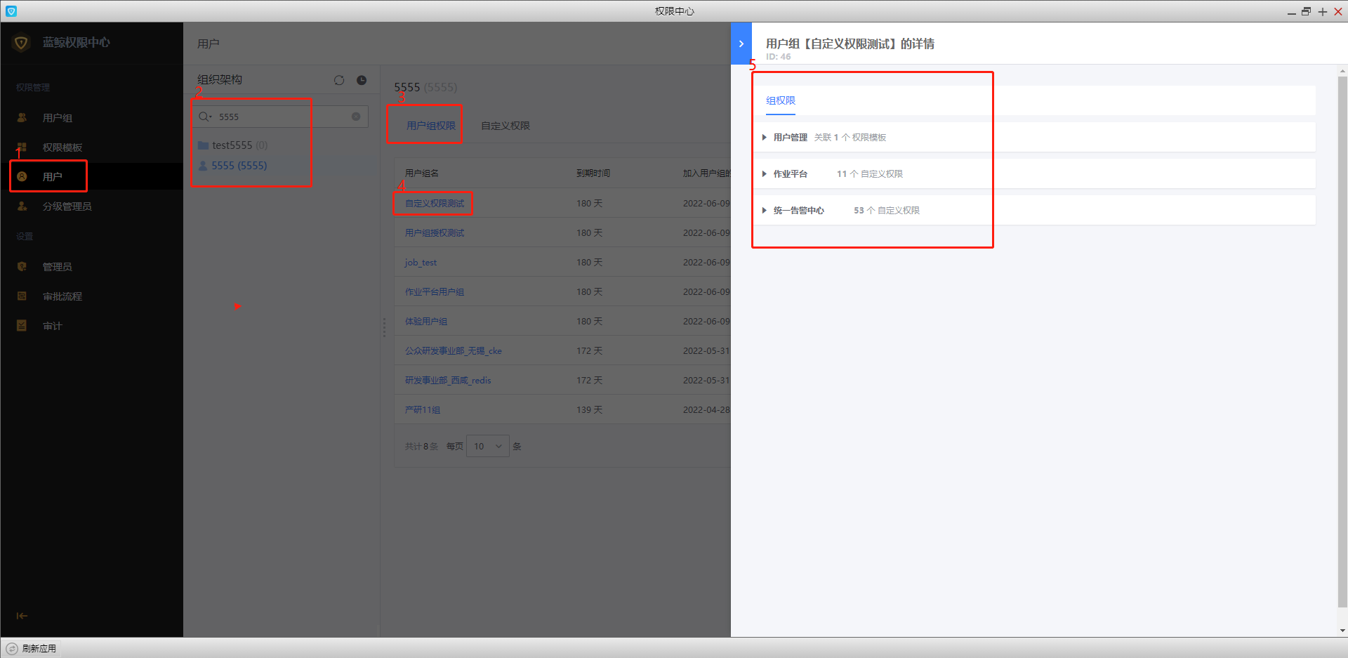 【分级管理员】分级/系统管理员无法从用户维度查看权限，期望支持 · Issue #1708 · TencentBlueKing/bk-iam-saas · GitHub