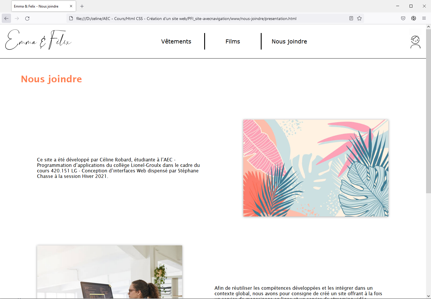 GitHub - CelineRobard/HtmlCss