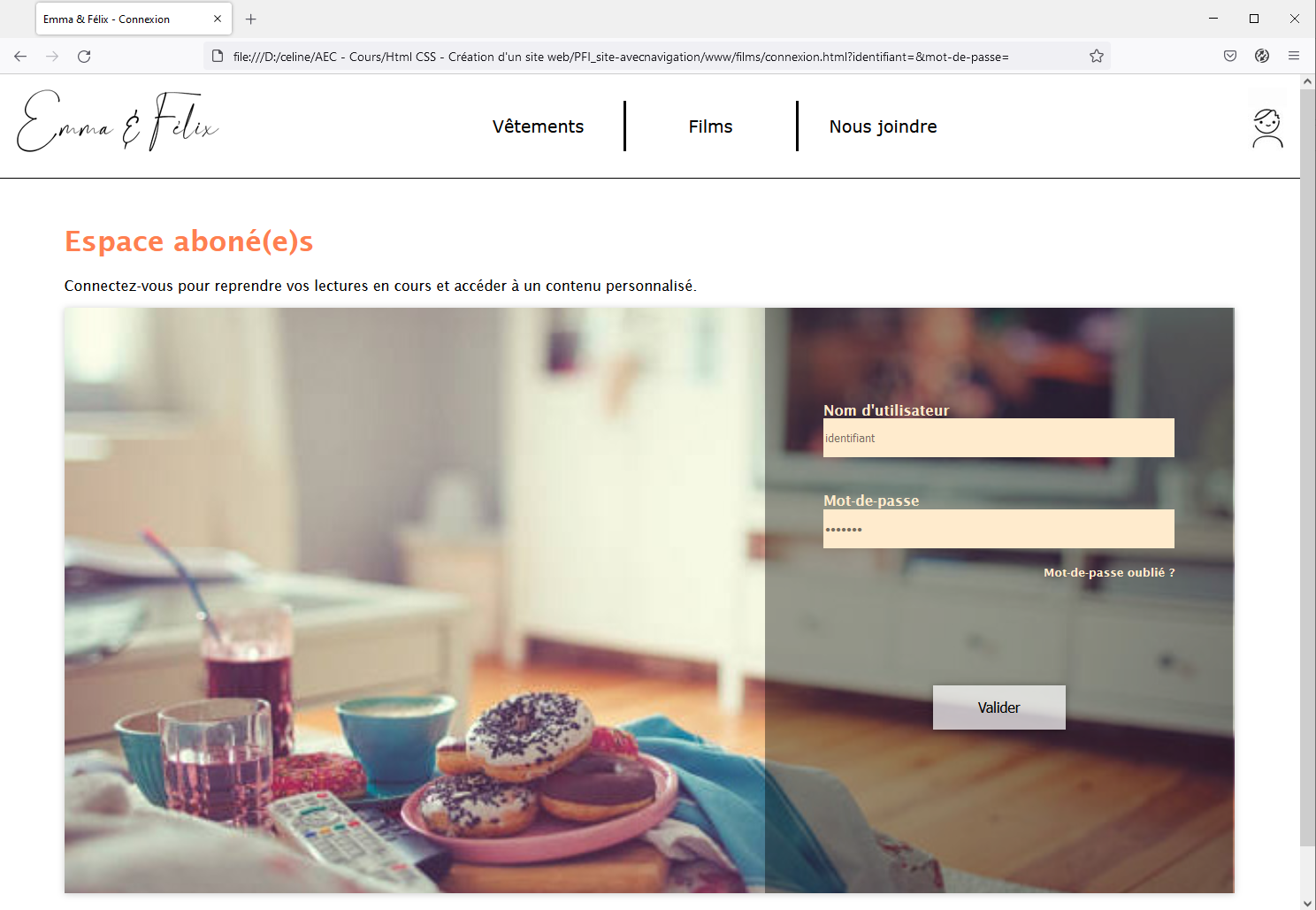 GitHub - CelineRobard/HtmlCss