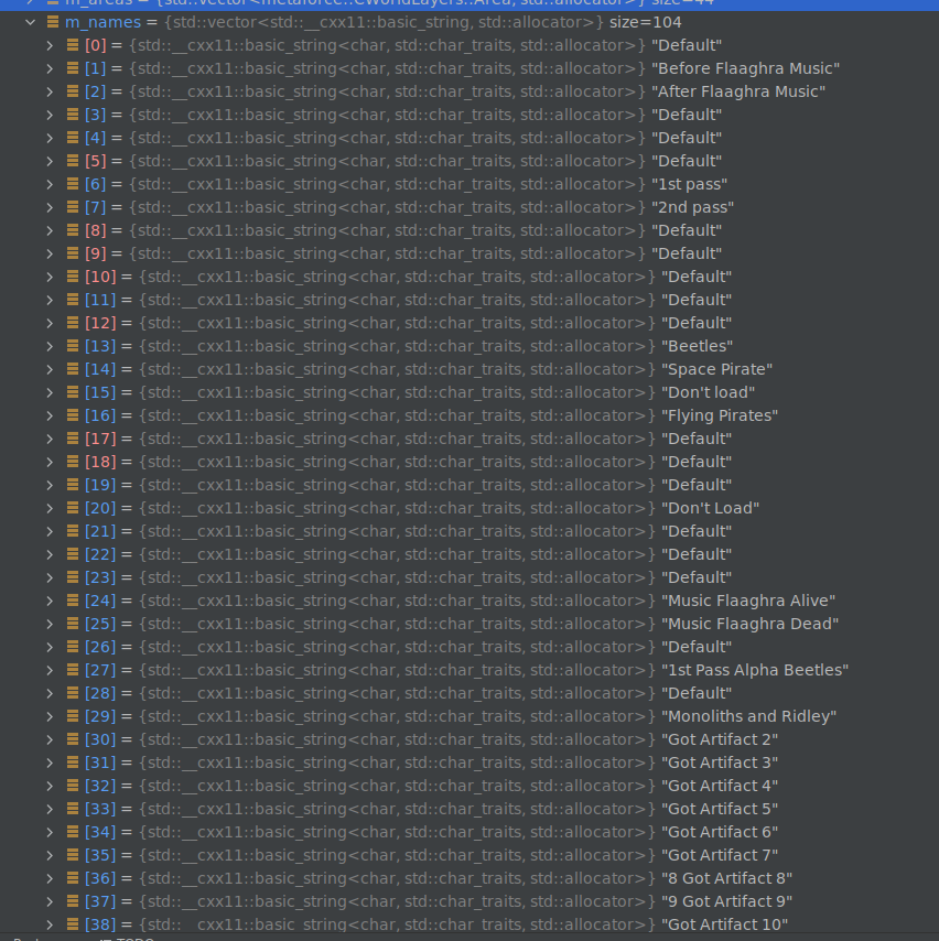WorldLayer names and layer name offsets are incorrect · Issue #411 · AxioDL/metaforce · GitHub