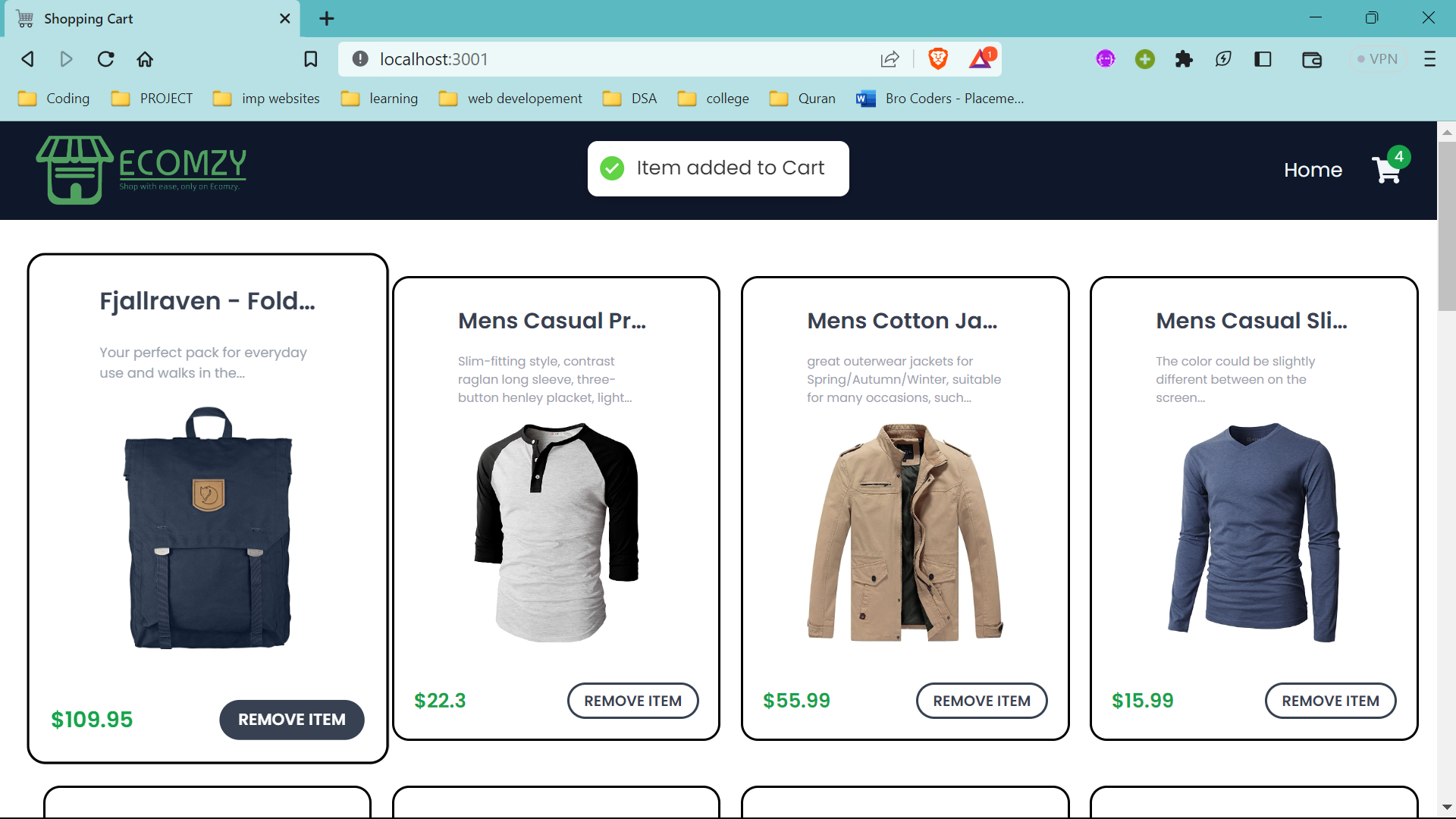 GitHub - Afaque783/Shopping-Cart
