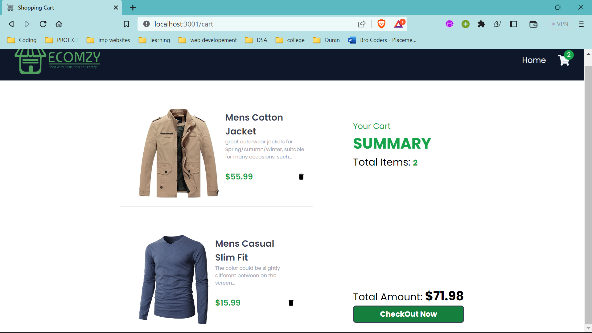 GitHub - Afaque783/Shopping-Cart