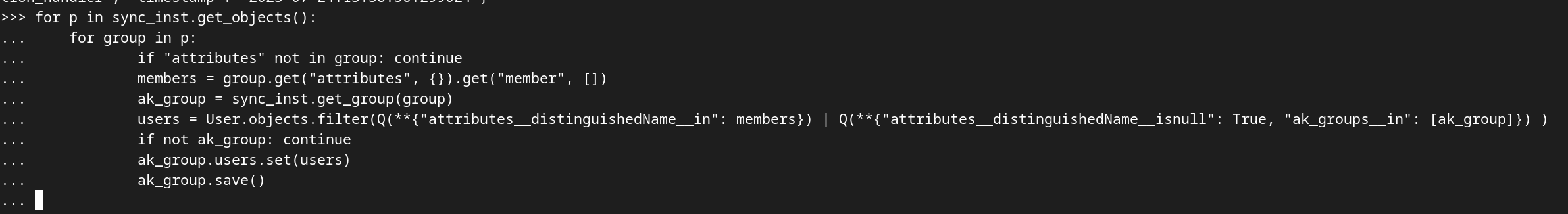MembershipLDAPSynchronizer task is never run · Issue #6373 · goauthentik/authentik · GitHub