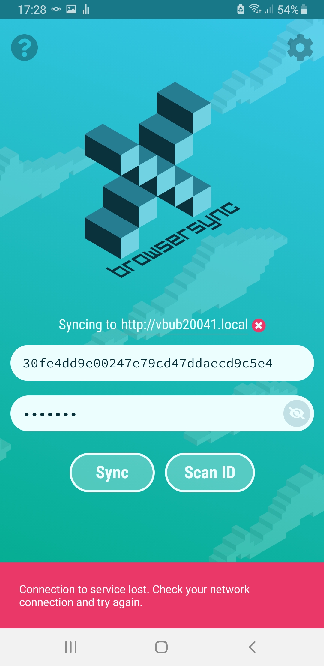 xBrowserSync app hangs on Android Galaxy S10 at startup with version 1.6.0.xxx · Issue #284 ...