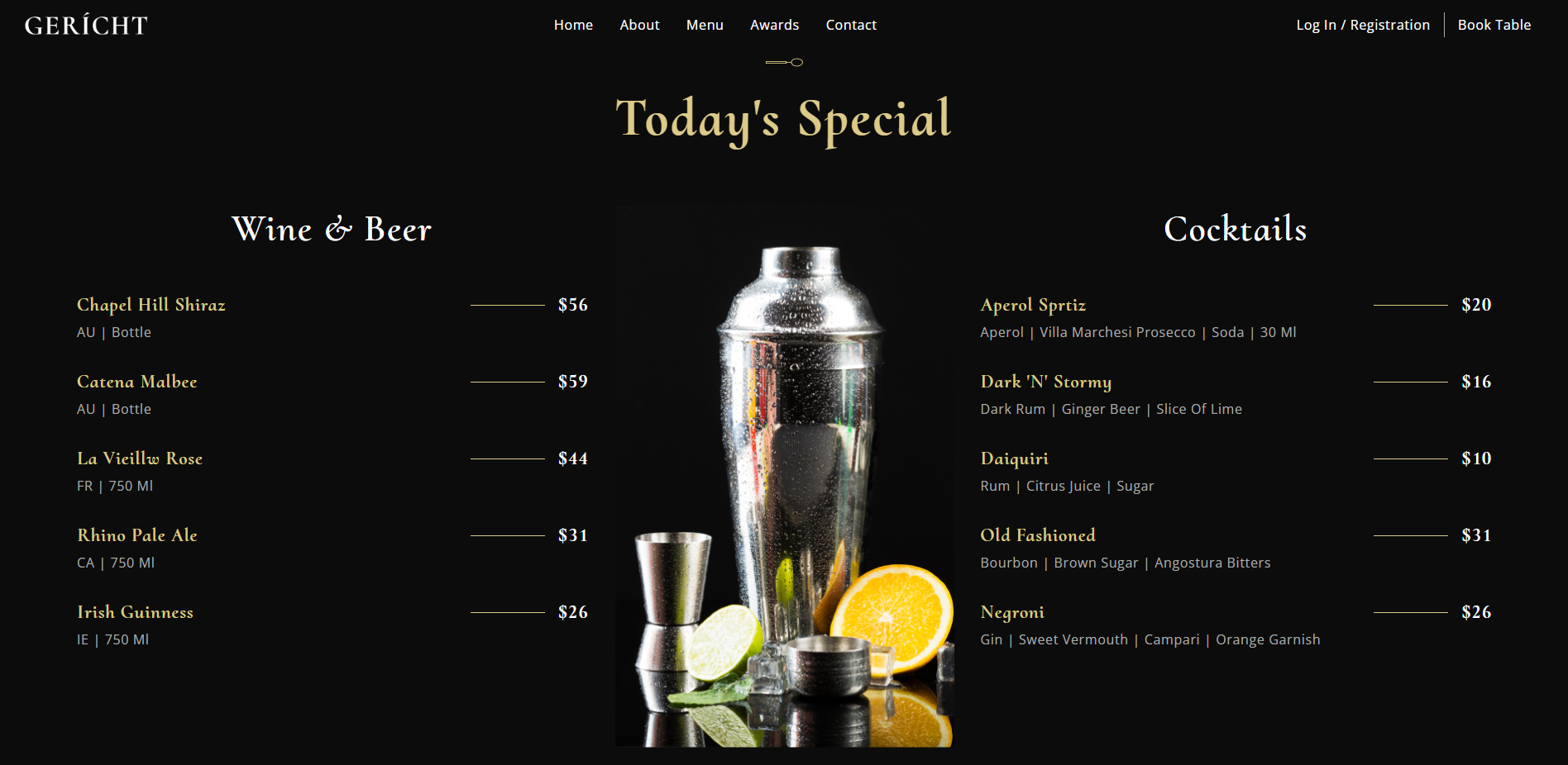 GitHub - yaniv-kab/Restaurant: Restaurant clone website