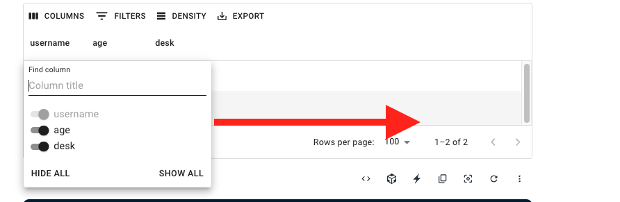 [data-grid] Changing the popper position for GridColumnsPanel · Issue ...