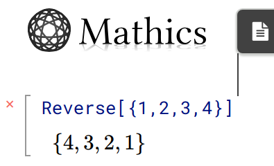 Reverse function is not working · Issue #752 · mathics/Mathics · GitHub