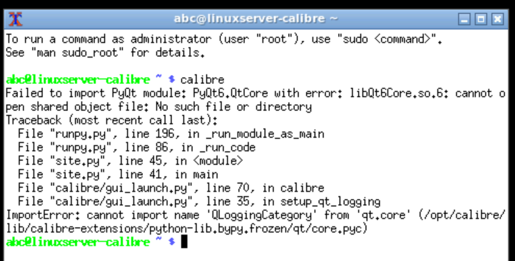 Calibre 6 0 0 App Won T Start · Issue 91 · Linuxserver Docker Calibre