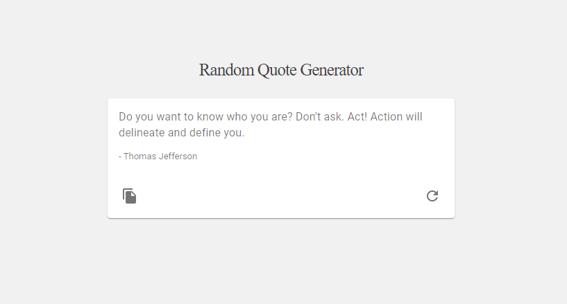 GitHub - abubakkariiui/Quote-Api: Random quote generator using react ...