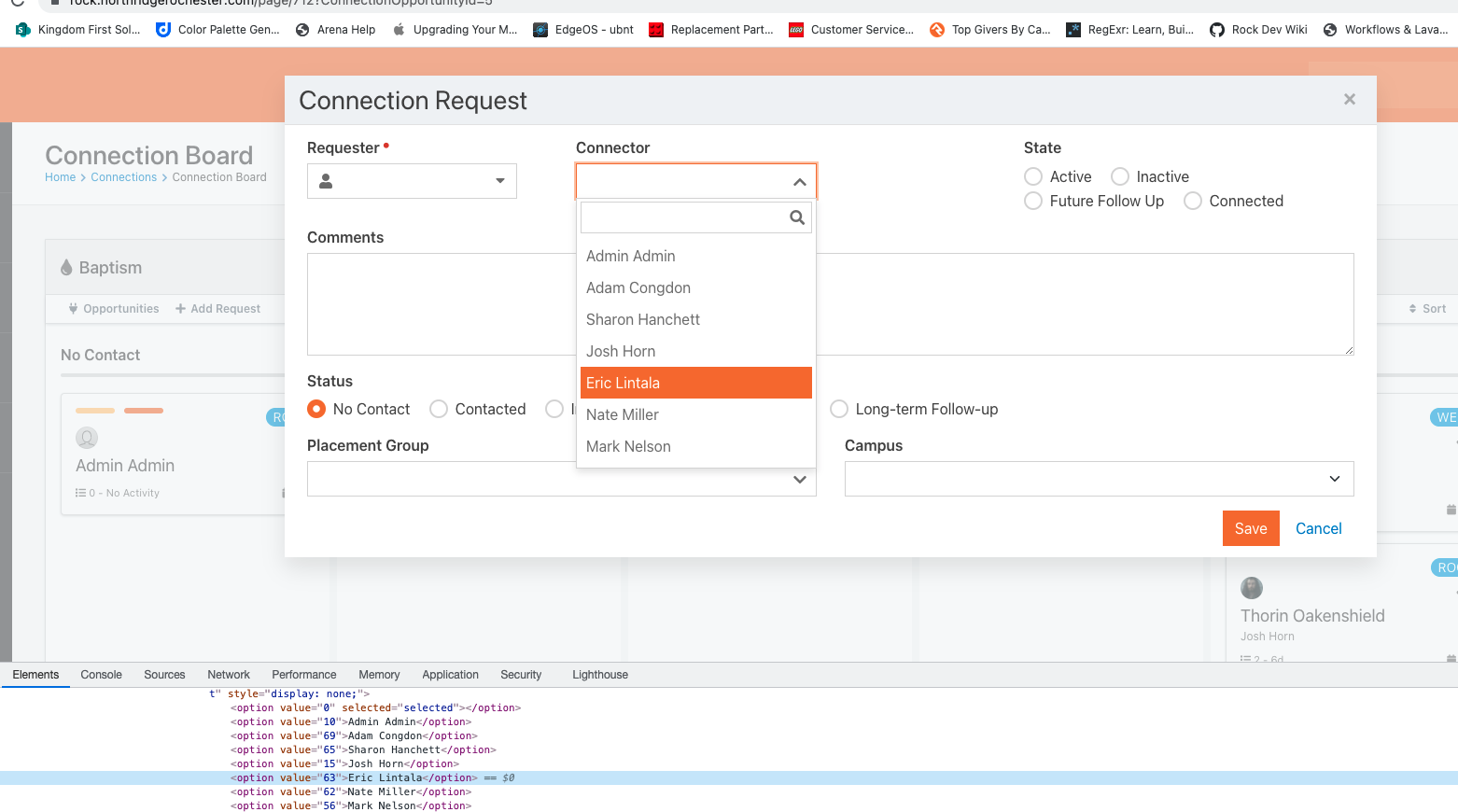 Default Connector Won't Fill · Issue #4752 · SparkDevNetwork/Rock · GitHub