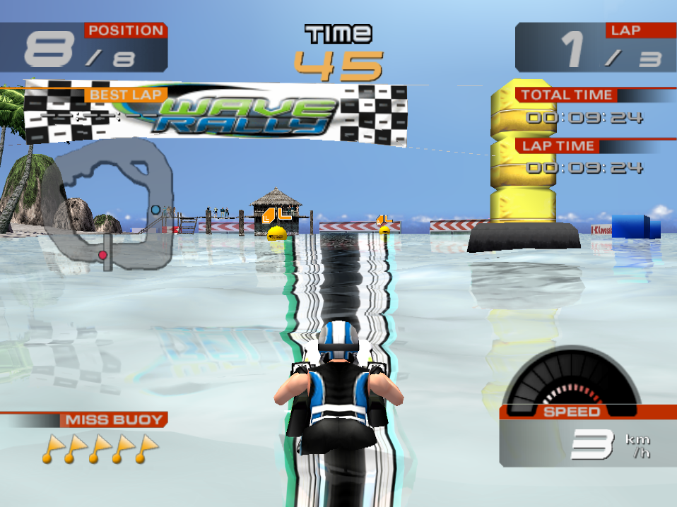 [BUG]: Wave Rally SLPS-20170 White Color water and strange reflections ...