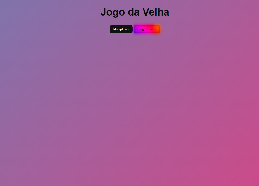 GitHub - gram0sa/jogoDaVelha: Jogo da Velha com duas opções de jogo ...