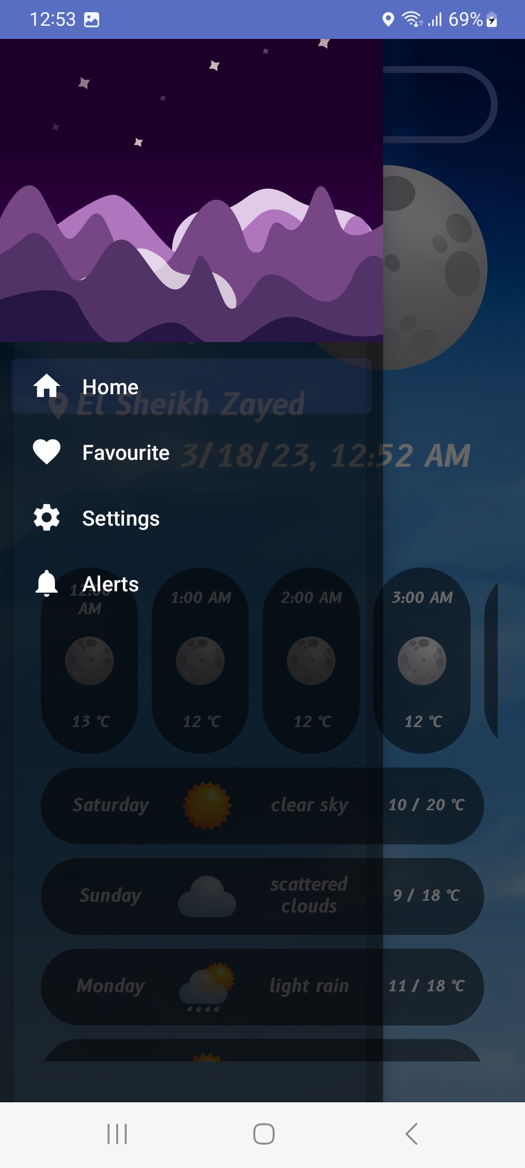 GitHub - Asalah3/WeatherForecastApplication: WeatherForecastApplication