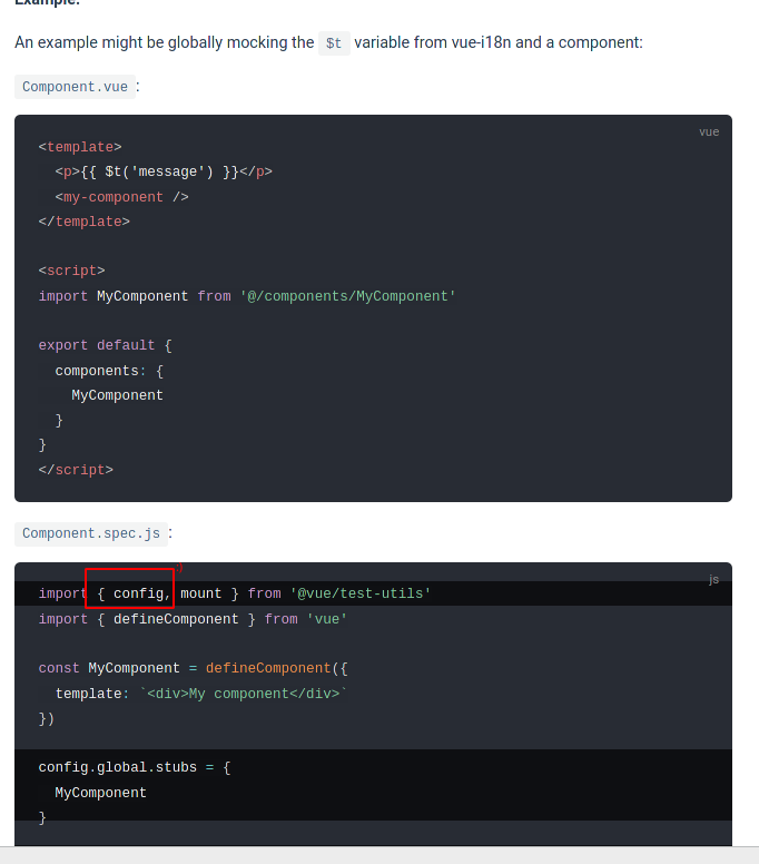 Expose Better Global Config Api · Issue 684 · Vuejstest Utils · Github