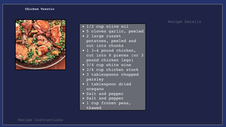 GitHub - MattStudzinski/recipe-search