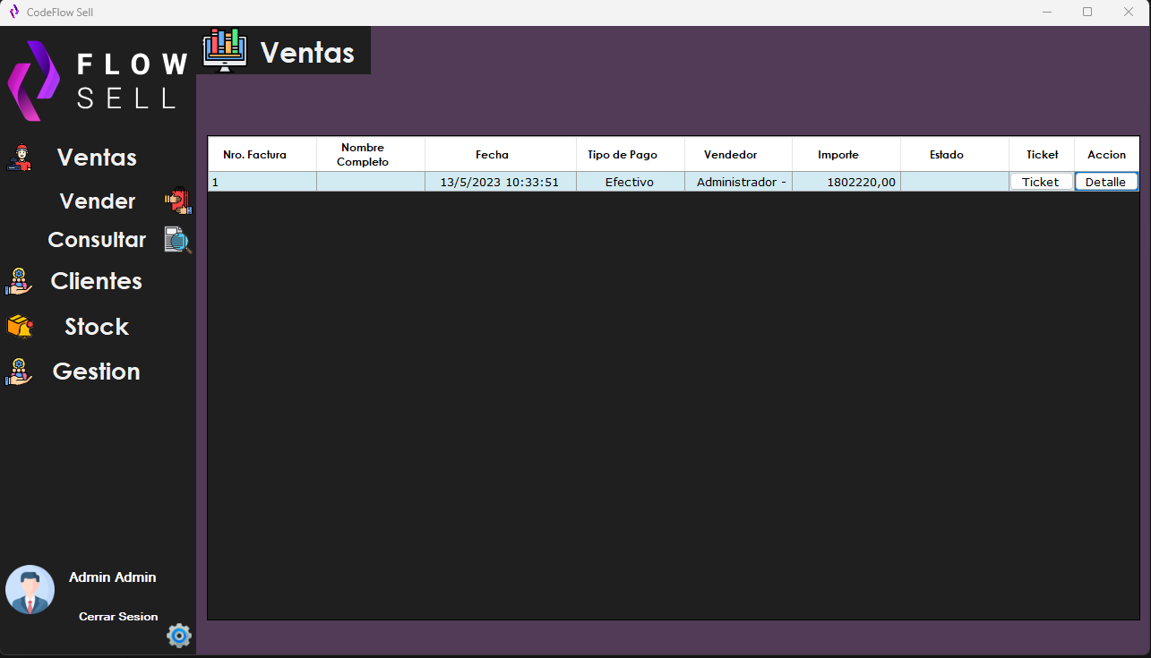 GitHub - Federico-Tahan/CodeFlowSell