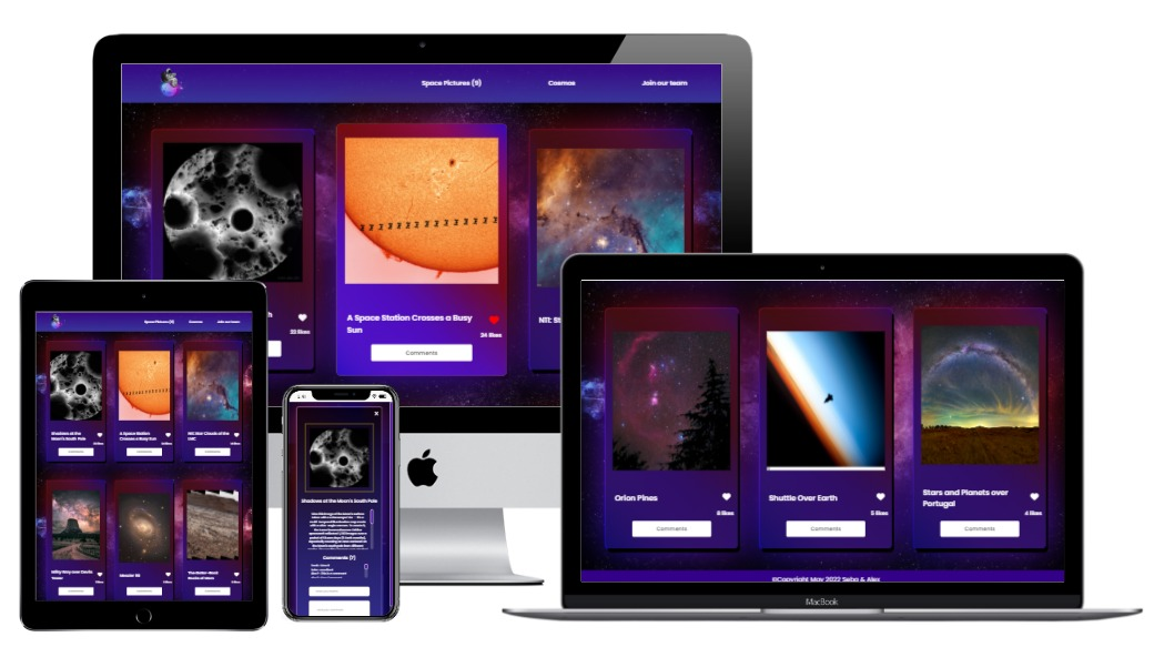 GitHub - SebastianSolisFenger/NASA-API-App: This group project is about ...