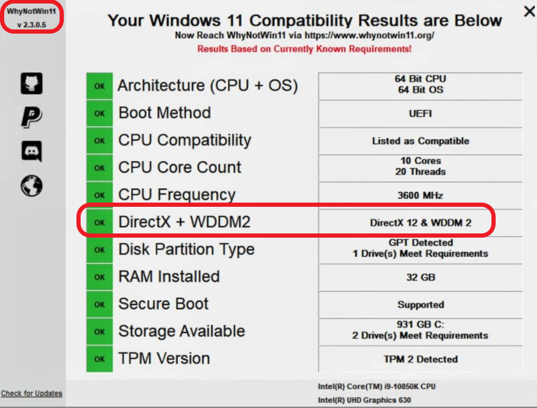 DirectX + WDDM2 detected and then not detected · Issue #553 · rcmaehl ...