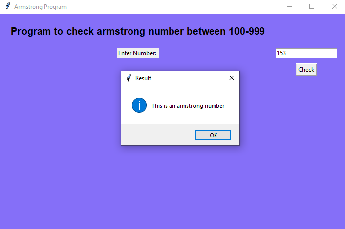GitHub - SumnaImran-20/Python-ArmstrongNumber: Mini python project with ...