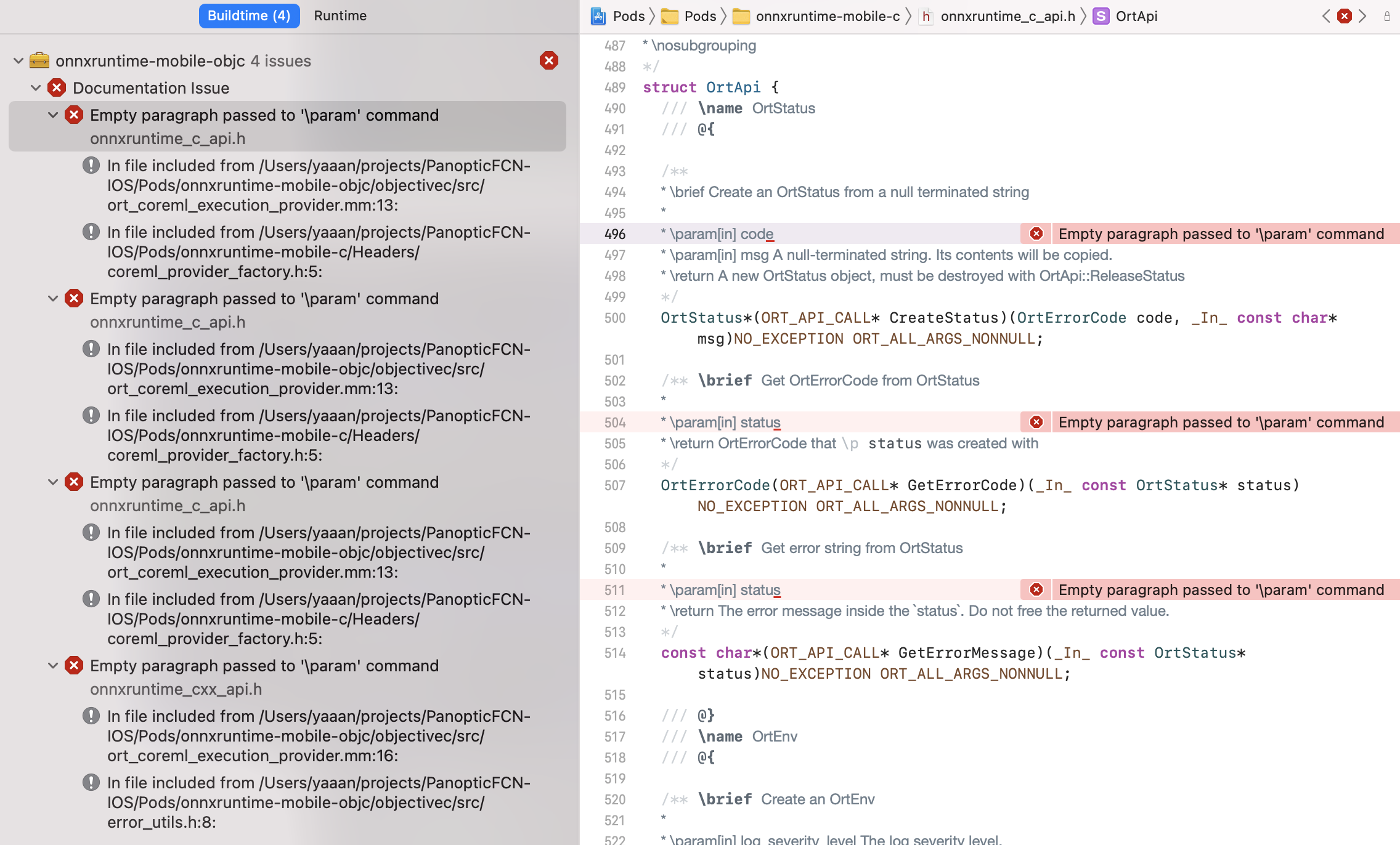[urgent] Cross build failed for IOS with reduced ops · Issue #9200 · microsoft/onnxruntime · GitHub