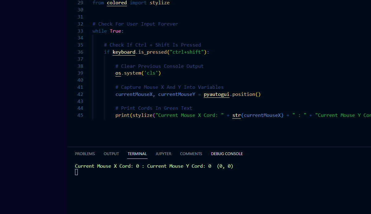 Github Red Xcv420 Mouse Coordinate Capture Capture Current Mouse Coordinate X Y