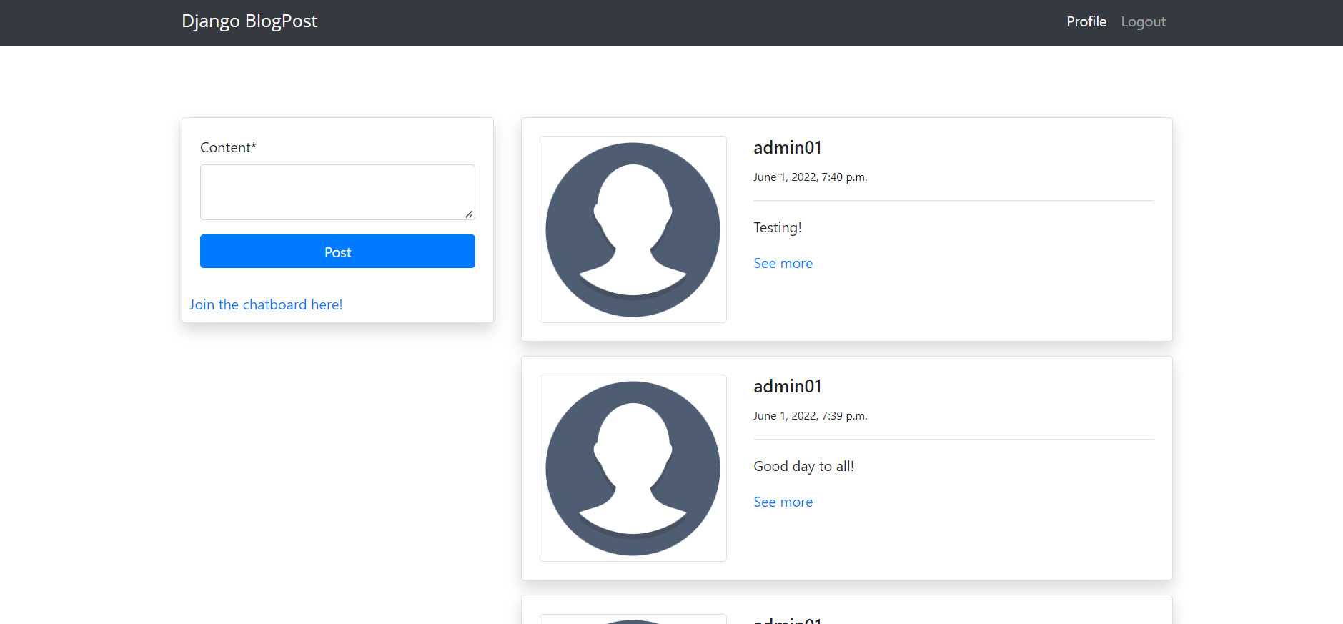 GitHub - duaneywadey/BlogWithDjango: A web-based blog app developed in ...