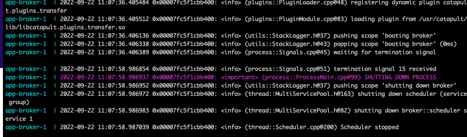 [client/catapult] can't graceful shutdown broker · Issue #390 · symbol/symbol · GitHub
