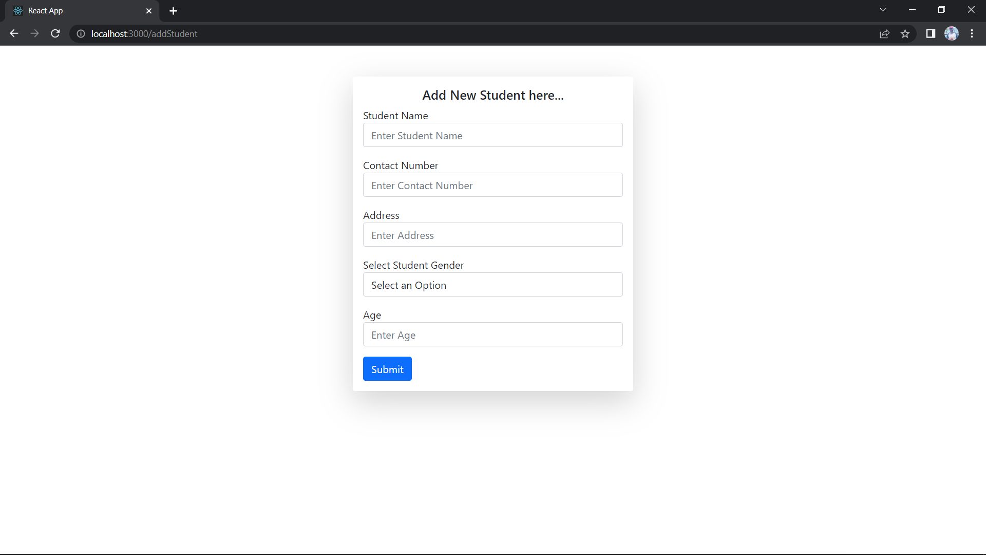 GitHub - indunilwijesundara/mern-crud-app: CRUD app using Mern and mongoDb GitHub - indunilwijesundara/mern-crud-app: CRUD app using Mern and mongoDb