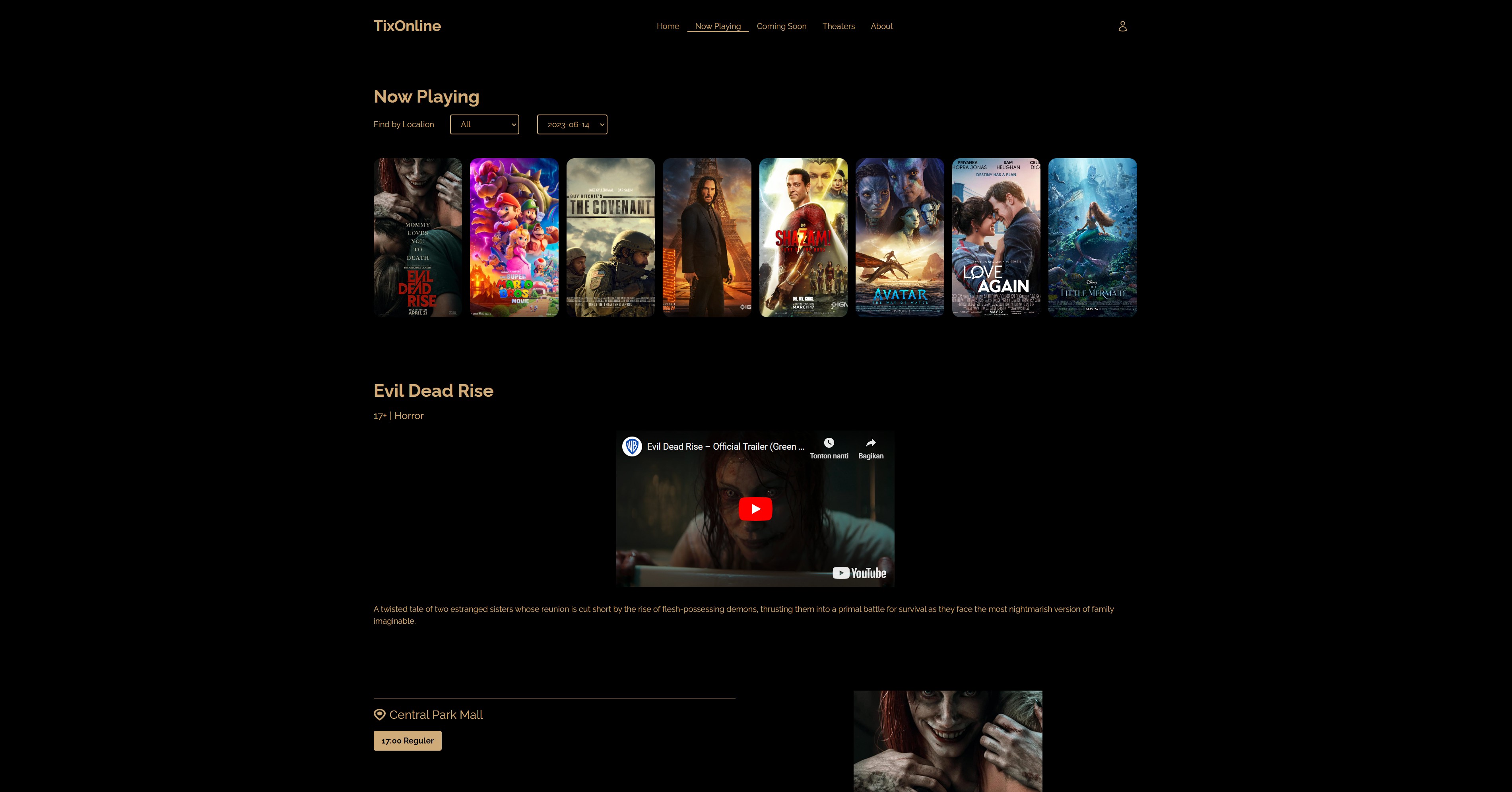 GitHub - SistemBasisData2023/TixOnline
