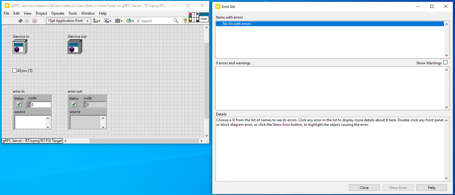 Plugin After Upgrade To V051x Not Deployable · Issue 191 · Nigrpc Labview · Github 