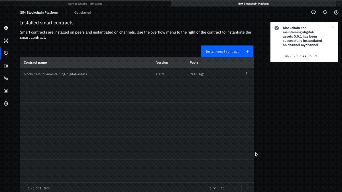 GitHub - IBM/Blockchain-for-maintaining-Digital-Assets