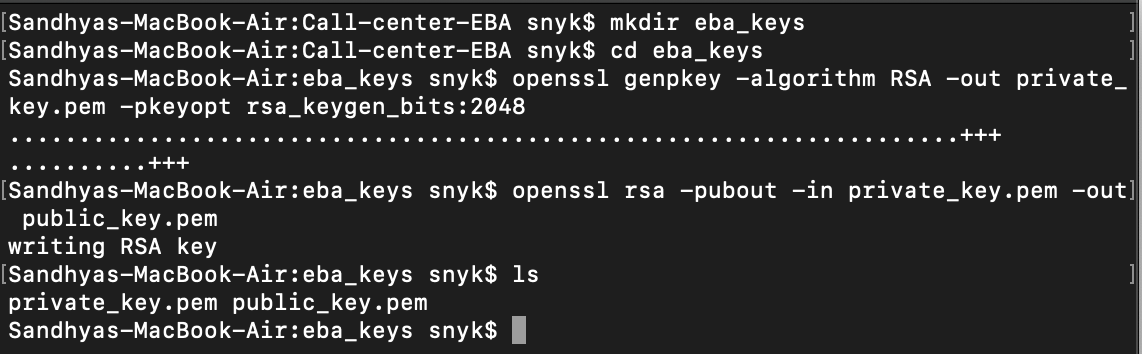 GitHub - IBM/Call-center-EBA