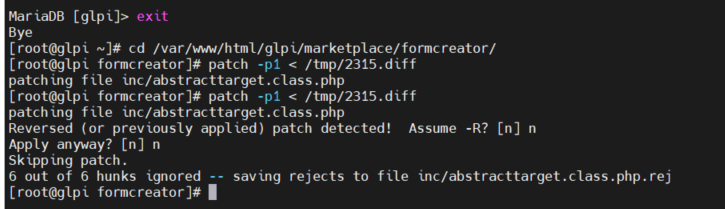 Target ticket Forms : person from the question is empty · Issue #2346 · pluginsGLPI/formcreator ...