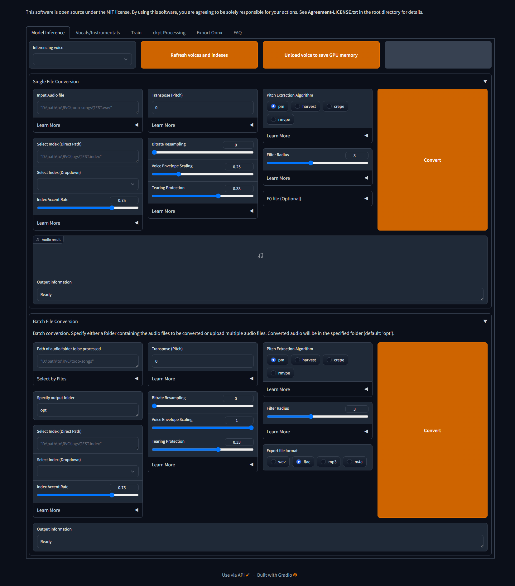 GitHub - robonxt/Fresh-RVC-WebUI: Fork of RVC-Project/Retrieval-based-Voice-Conversion-WebUI ...