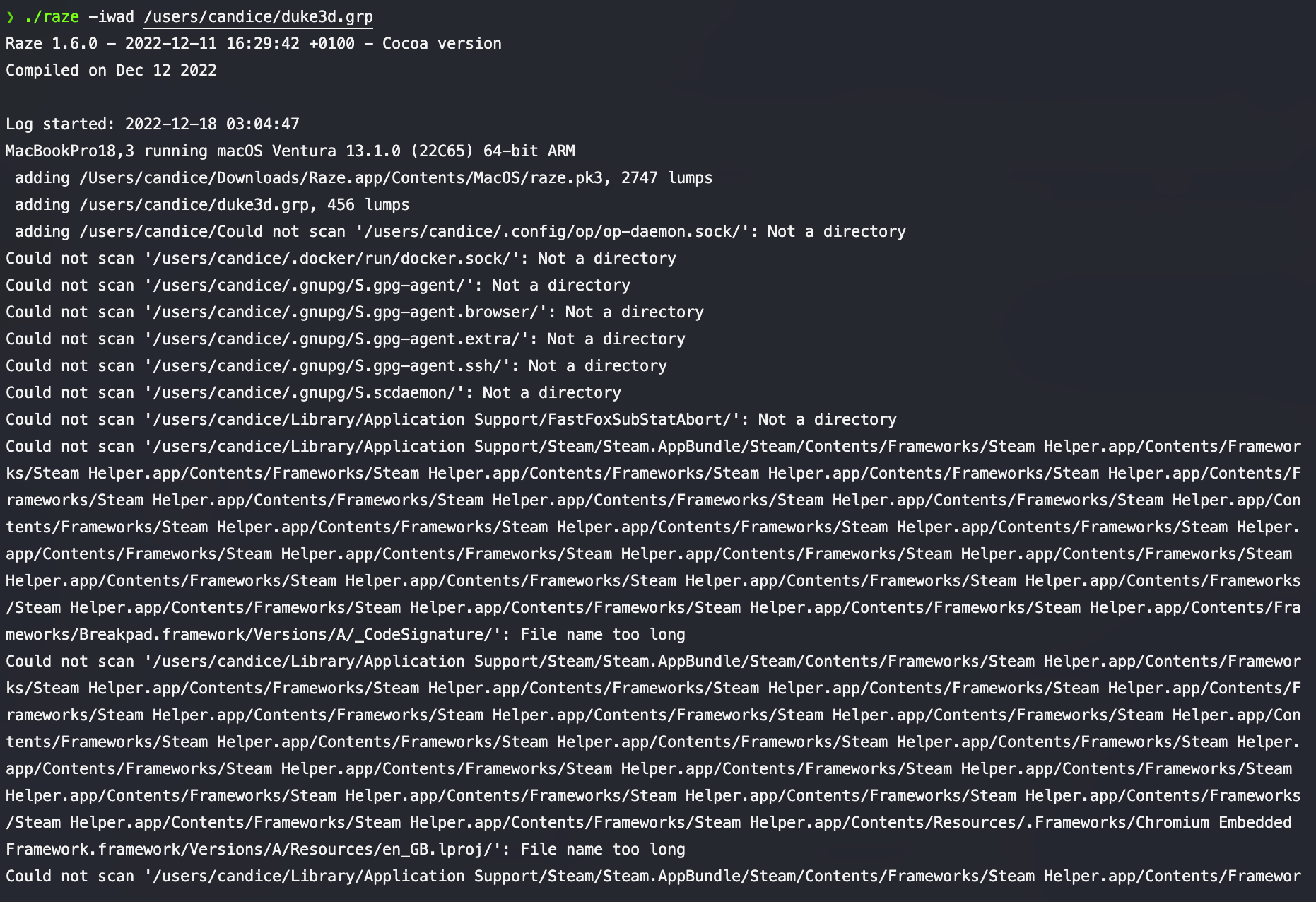 [BUG] Scanning too many Directories on Startup · Issue #802 · ZDoom/Raze · GitHub