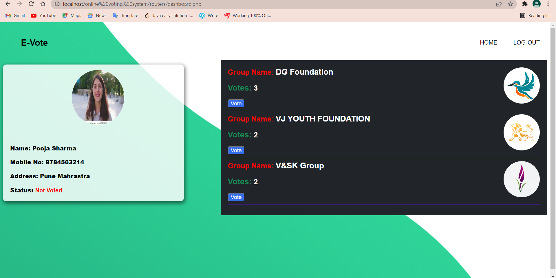 GitHub - vinaysk8803/VotingWebsite: PHP AND SQL BASED BASIC VOTING SYSTEM