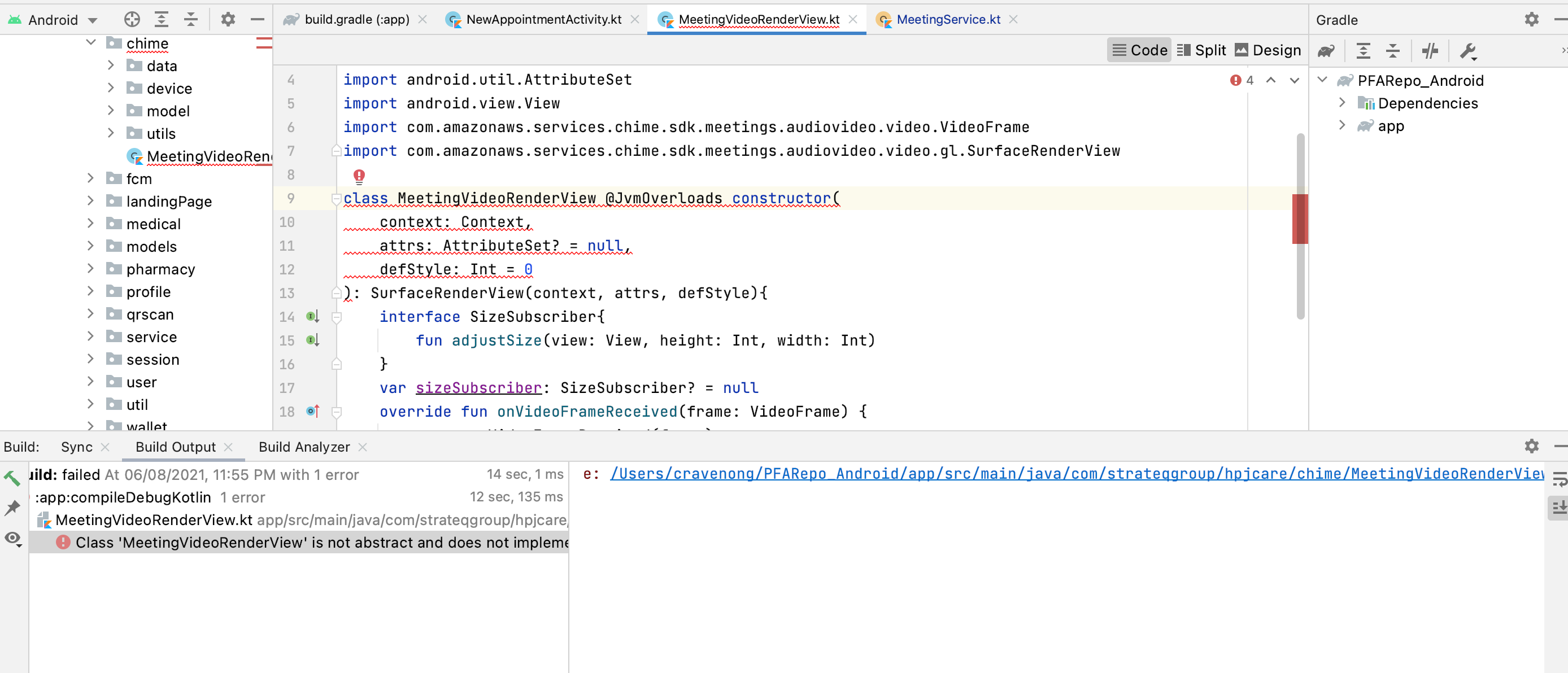 Compilesdkversion And Targetsdkversion Set To 30 · Issue 316 · Aws Amazon Chime Sdk Android