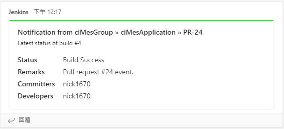 not show "View Build" on Teams · Issue #298 · jenkinsci/office-365-connector-plugin · GitHub