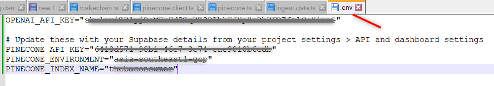 [Error: Missing Pinecone index name in .env file] · Issue #136 · mayooear/ai-pdf-chatbot ...