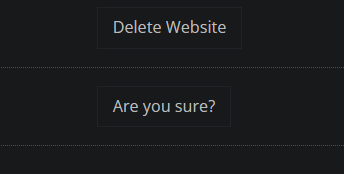 [BUG/Feature] Add a confirmation alert box when clicking the "Delete" button for subdomains ...